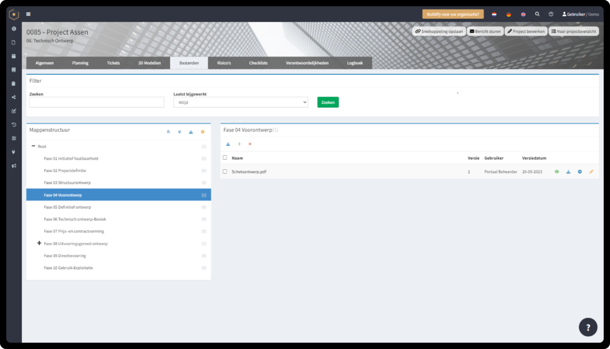 Documentbeheer efficiënt organiseren en beheren | Ontdek Buildify